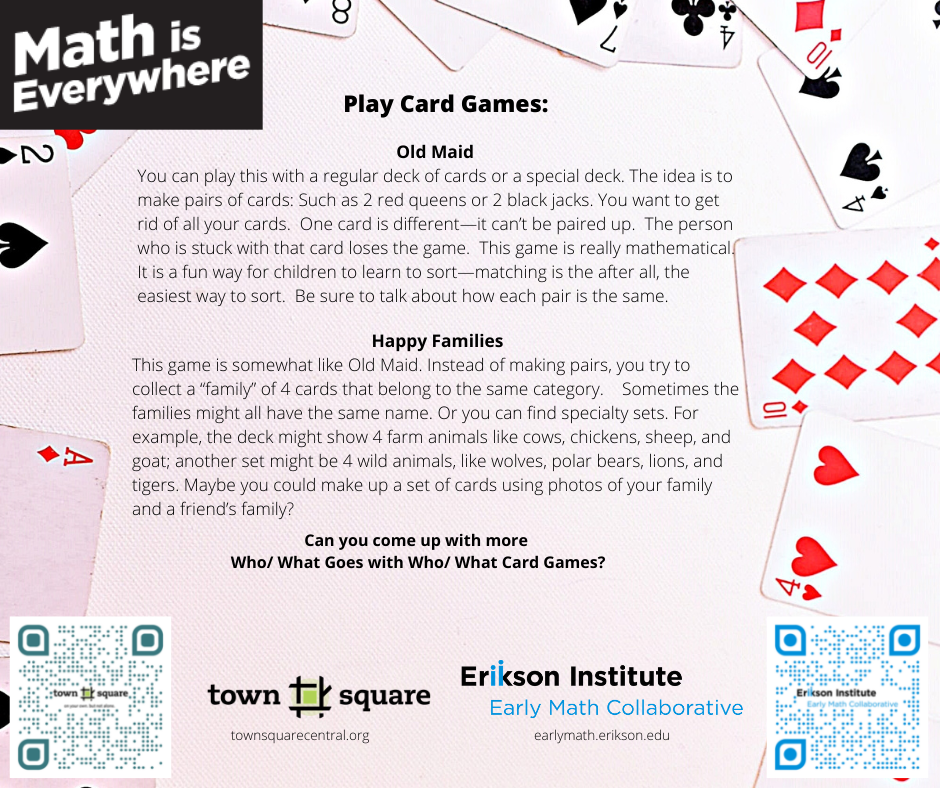 Big Ideas of Early Math: Math is Everywhere | Town Square