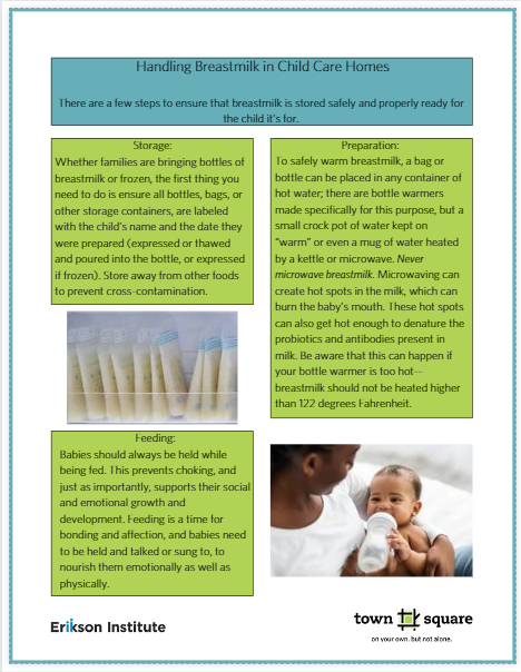 Bottle Feeding for Breastfed Infants | Town Square